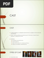 Care Guidelines for Cast Patients | PDF | Ischemia | Diseases And Disorders