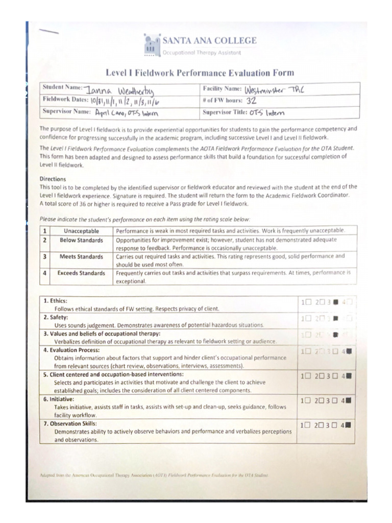 Nextstep Eval Forms | PDF