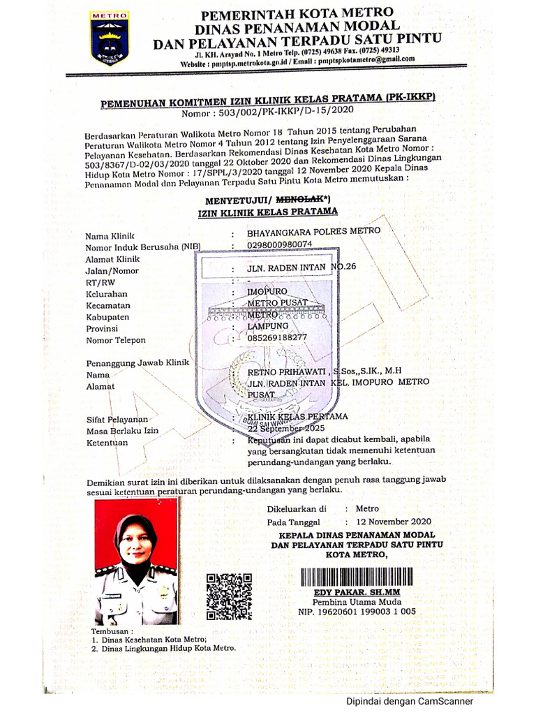 Sio Klinik Polres | PDF