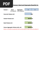 C35 A Concrete Mix Design | PDF | Construction Aggregate | Concrete