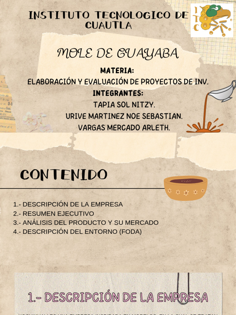 Mole de Guayaba: Proyecto Xochikuali | PDF | Business