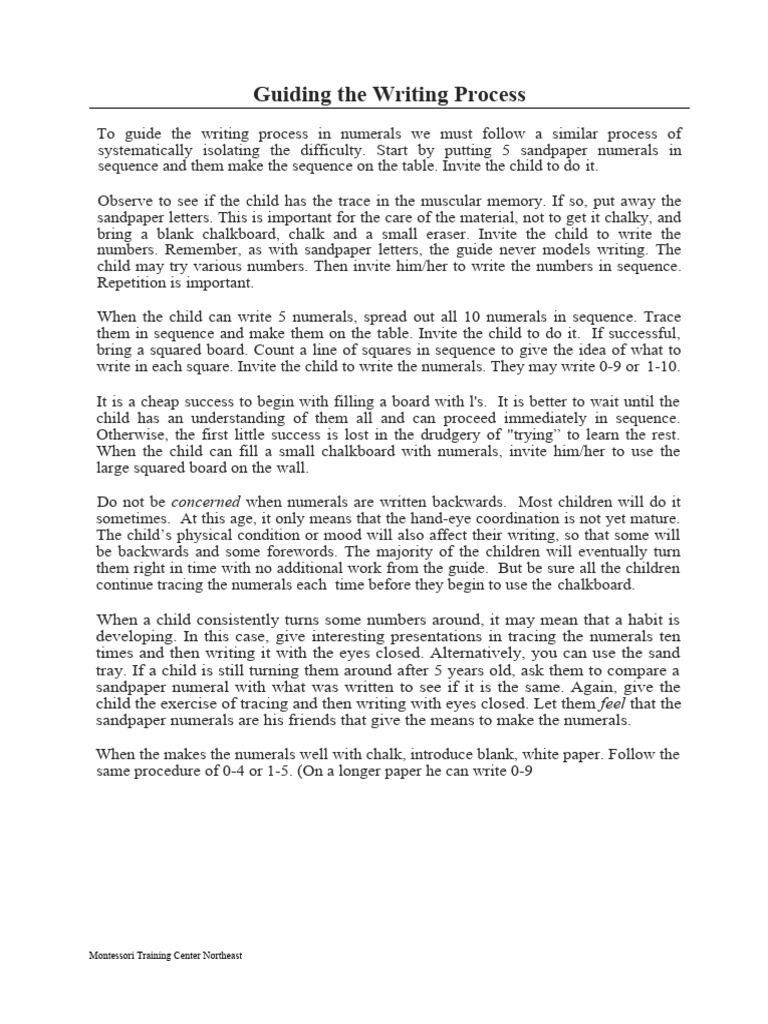 Guiding The Writing Process | PDF | Cognitive Psychology | Neuroscience