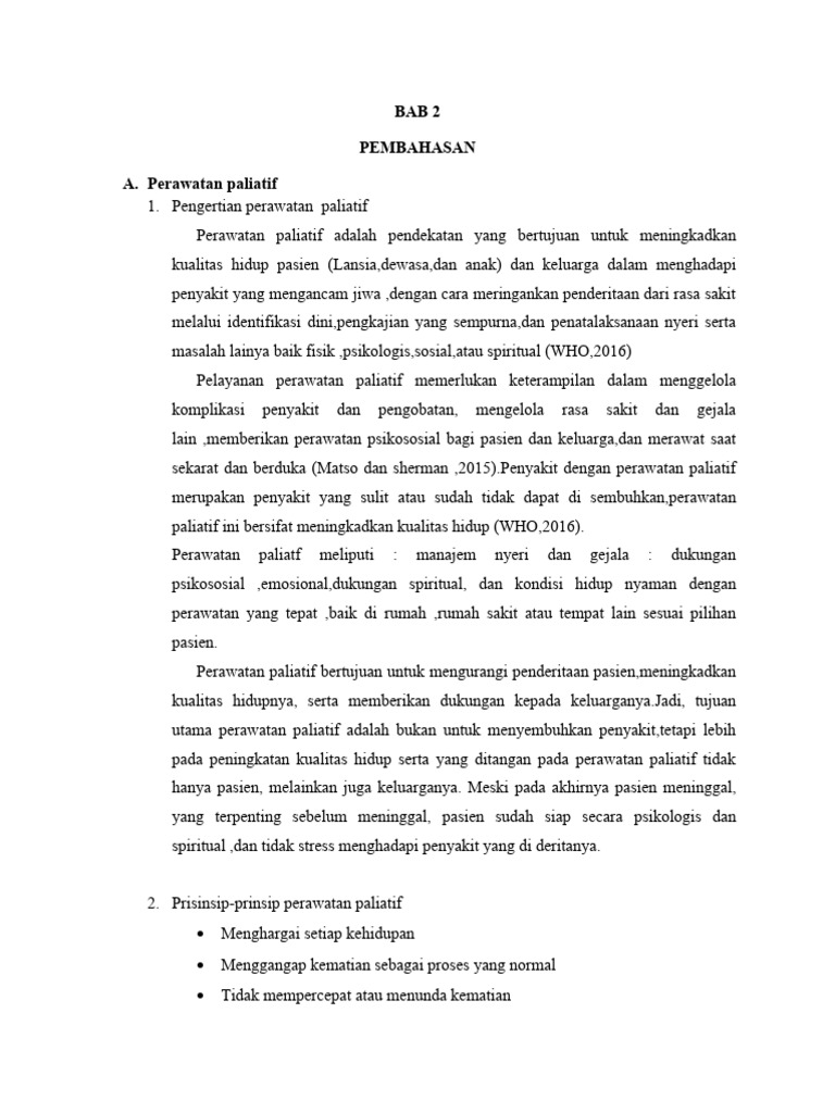 BAB 2 Makalah Home Care | PDF