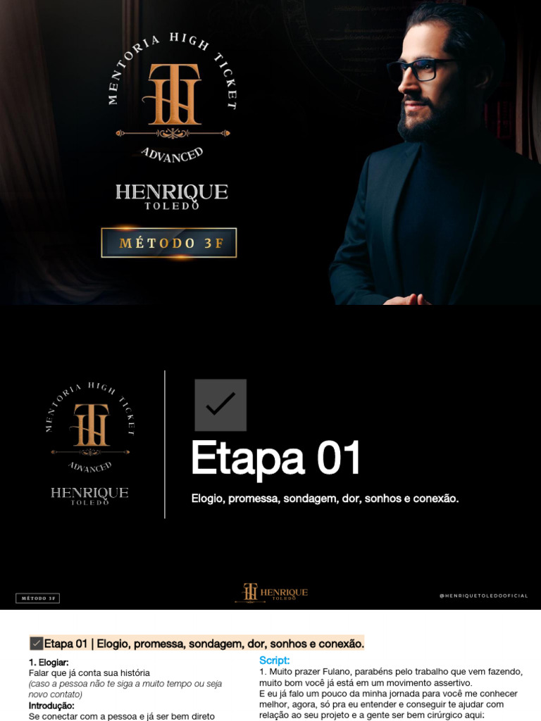 Método 3F - Oficial 2023 | PDF | Dor | Marketing