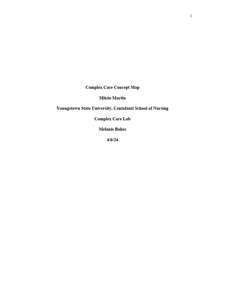 Sepsis Concept Map for Nursing Care | PDF | Sepsis | Heart