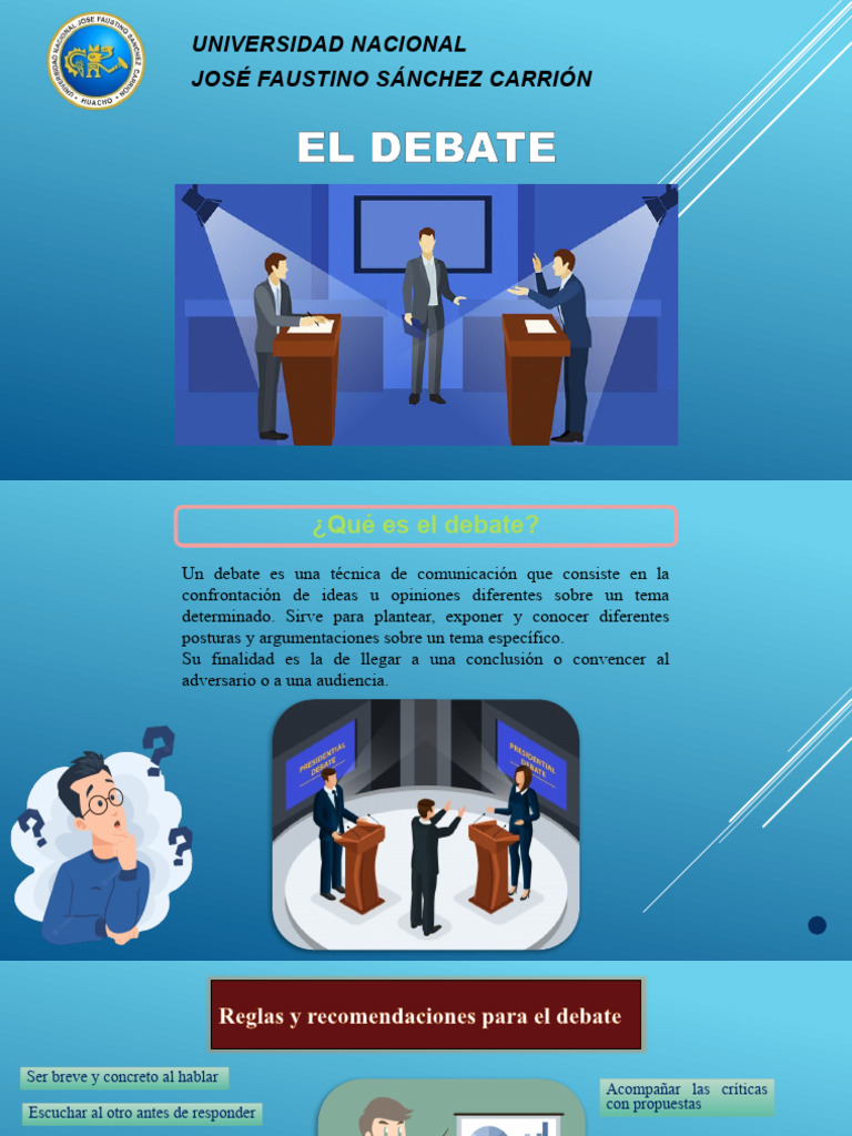 Guía Completa sobre el Debate Académico | PDF | Crecimiento personal y ...