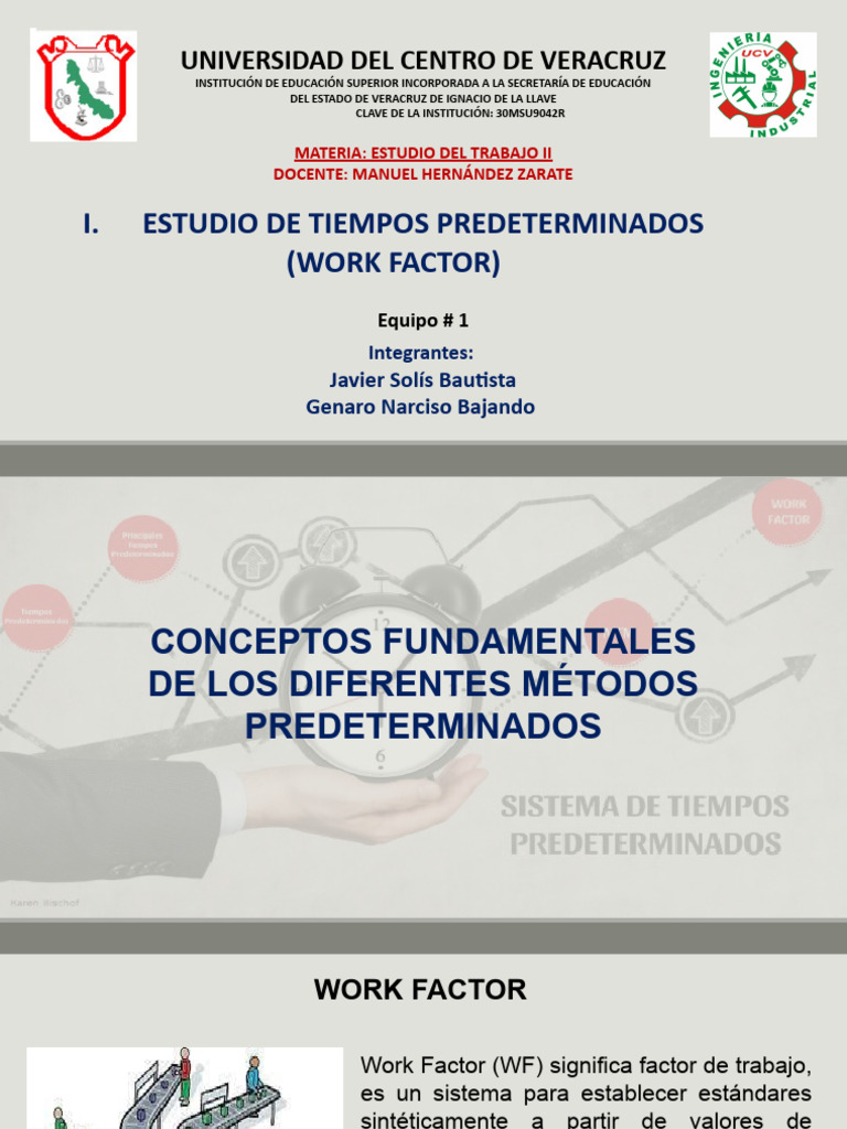 Estudio de Tiempos Predeterminados Unidad 1 | PDF | Robot | Robótica