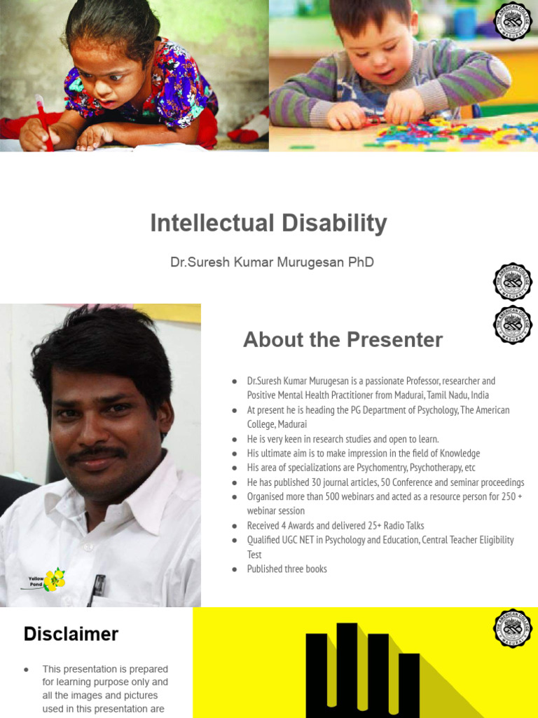 Intellectual Disability 1.0 | PDF | Intellectual Disability ...