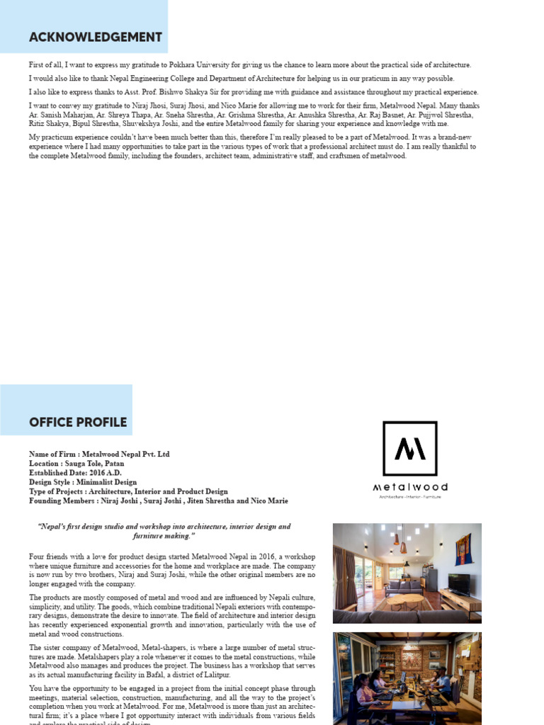 Subash Internship Report | Download Free PDF | Foundation (Engineering) | Wood