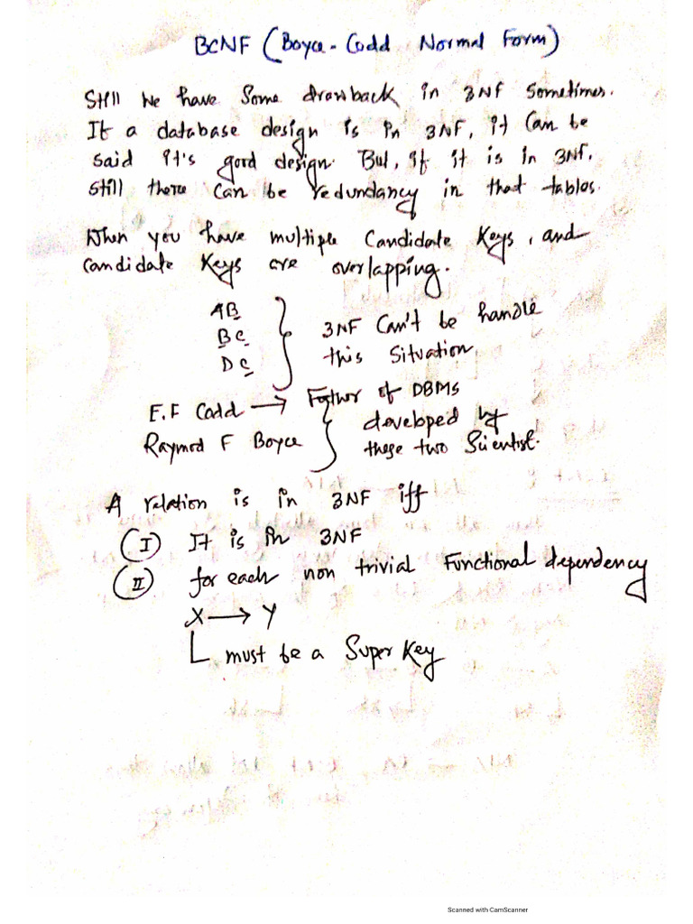 BCNF | PDF