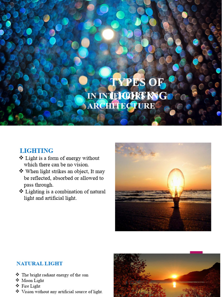 Lighting PPT 1 (Basics) | PDF | Lighting | Glass Applications