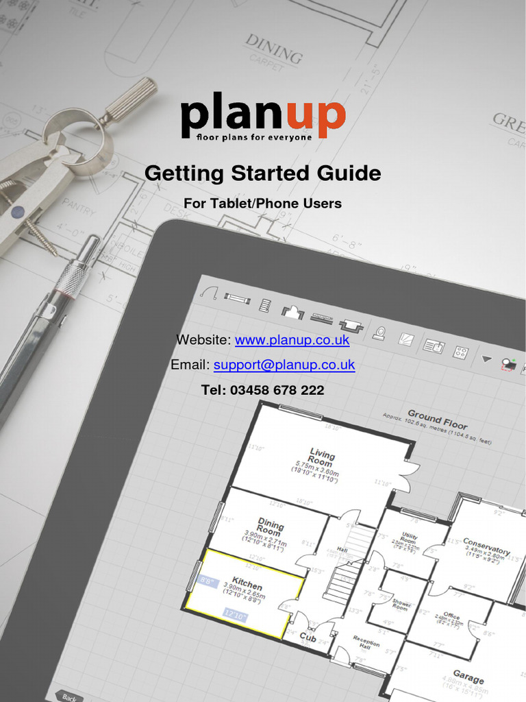 PlanUp Quick Start Guide for Mobile Users | PDF | Stairs | Room