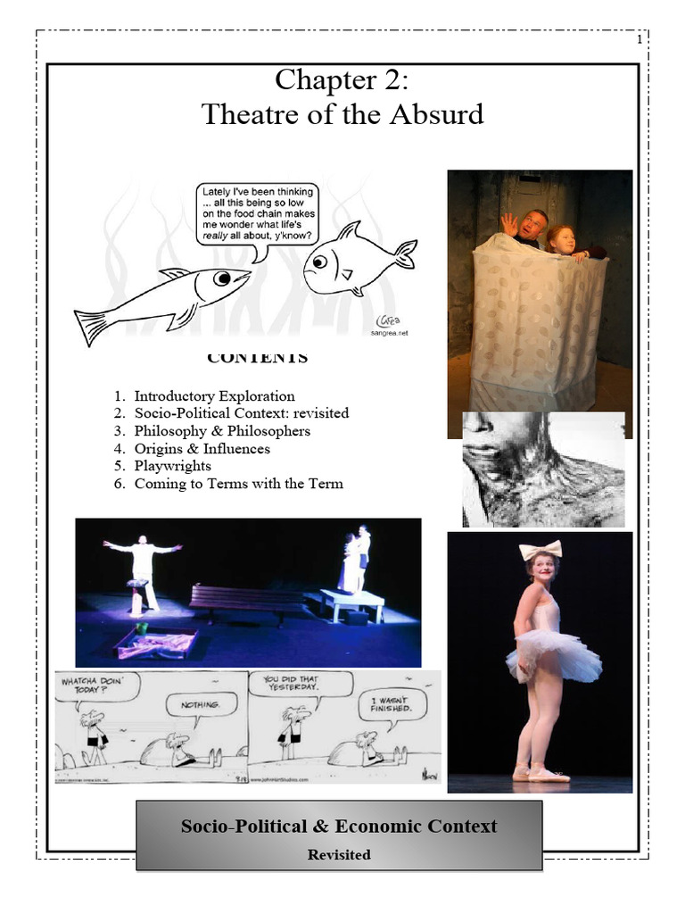 Absurd Theatre Guide With WFG | PDF | Existentialism | Play (Theatre)