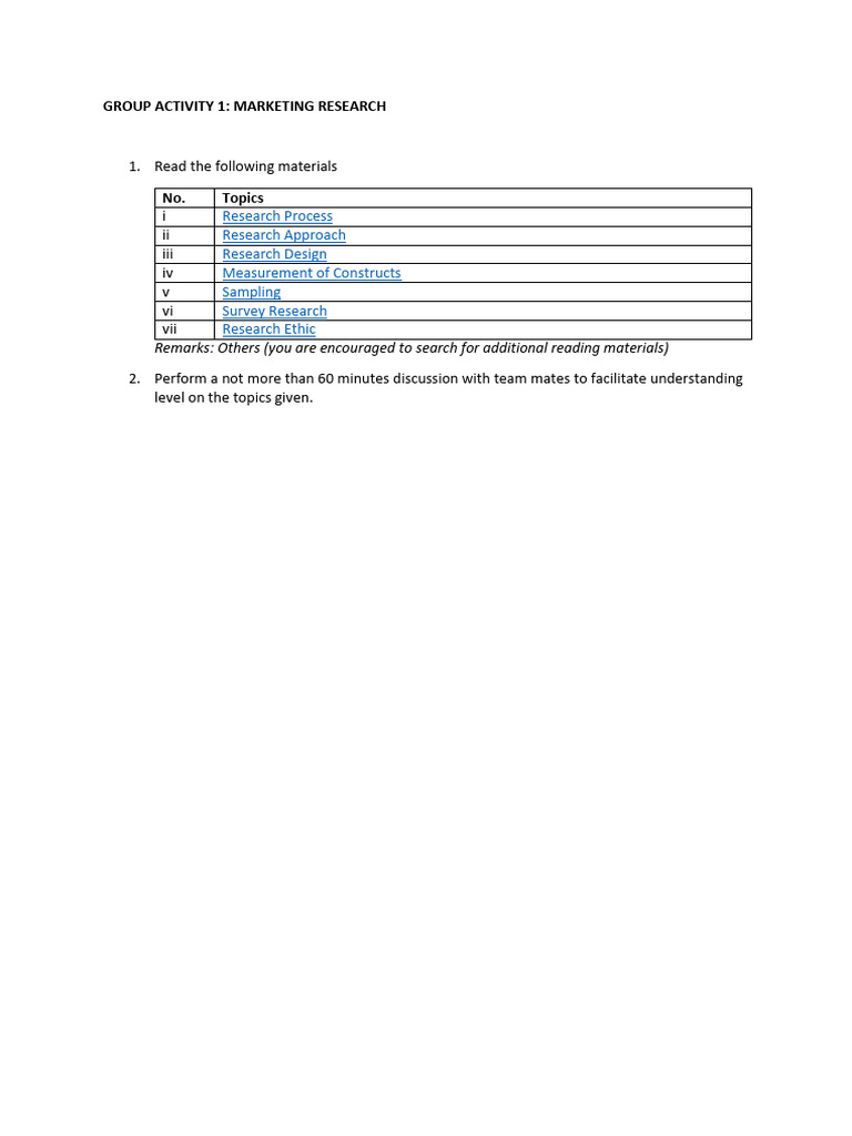 Marketing Research Essentials | PDF | Career & Growth