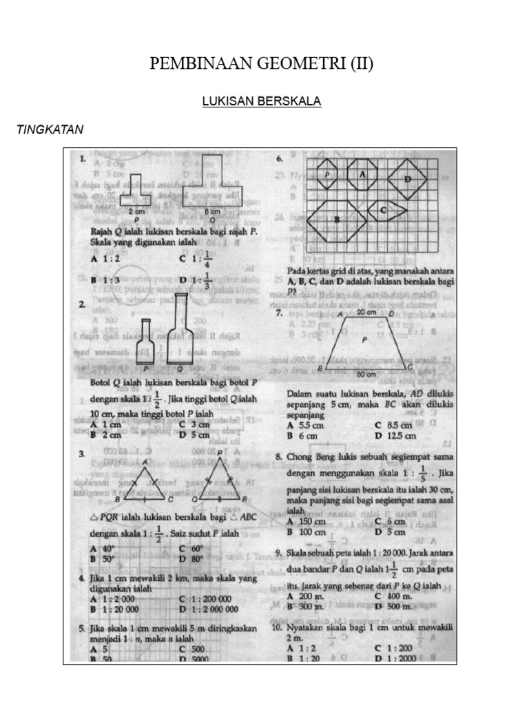 Lukisan berskala-T3 | PDF