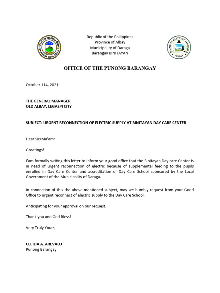 Letter To Apec | PDF