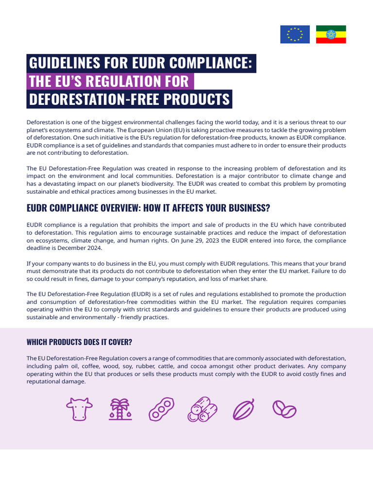 EUDR Compliance Guidance | PDF | Regulatory Compliance | Supply Chain