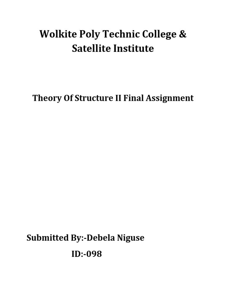 Wolkite Poly Technic College | PDF