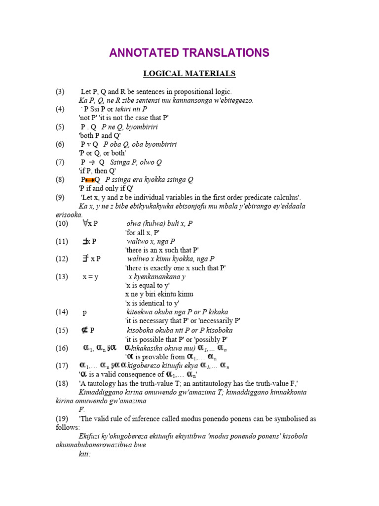 Logical Materials | PDF | Logic | Formalism (Deductive)