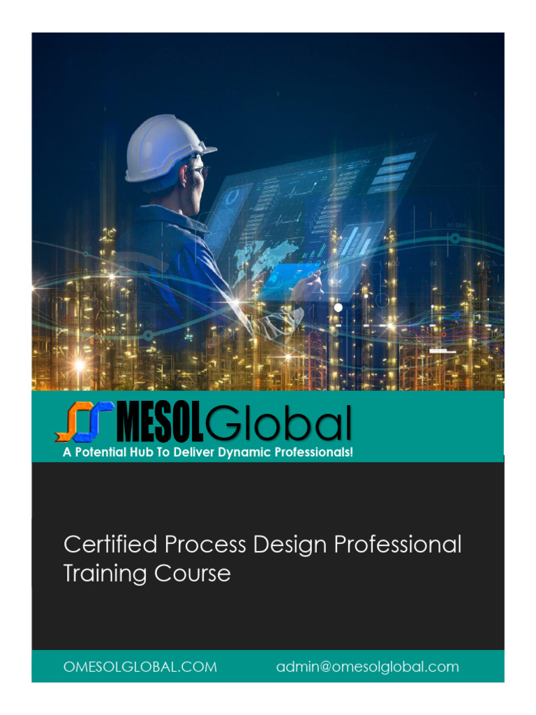 Certified Process Design Training Course | PDF | Pump | Engineering