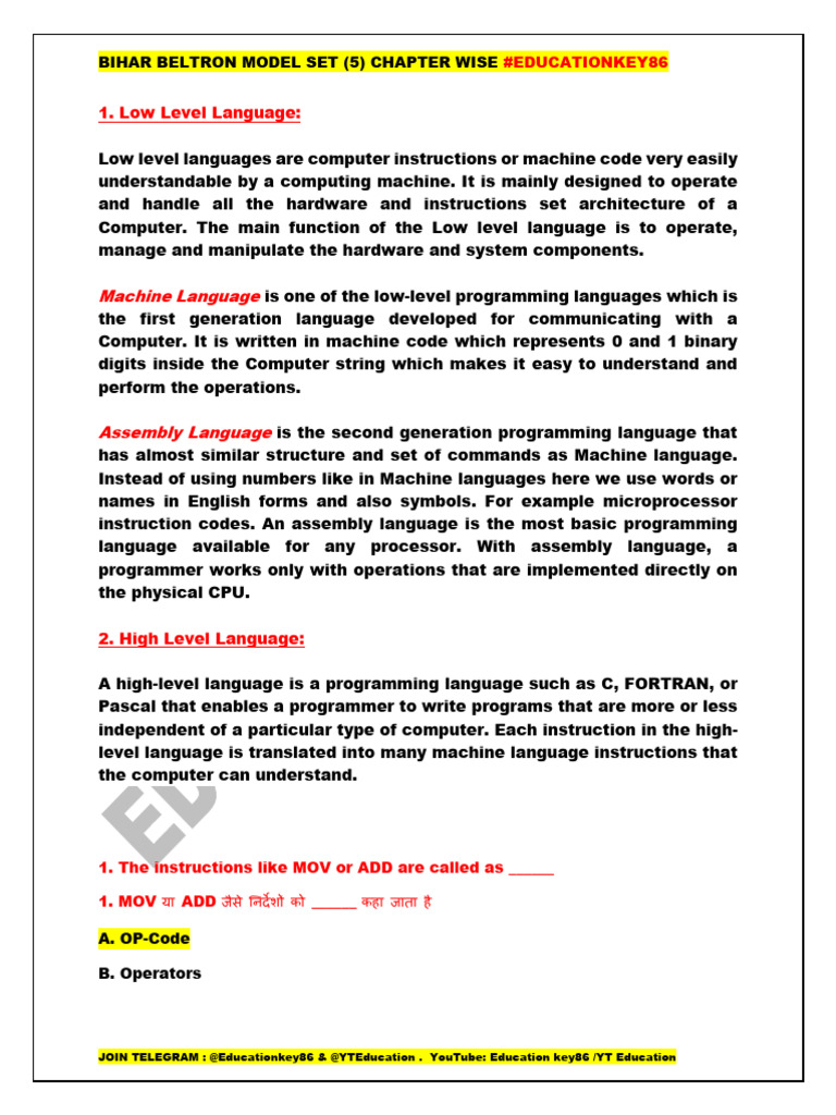 Beltron 5 | PDF | Assembly Language | Computer Programming