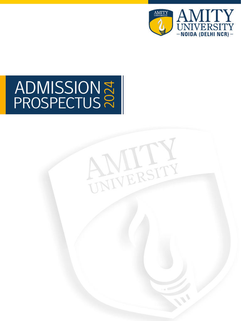 Admission Prospectus 2024 | PDF | Travel Visa | University And College ...