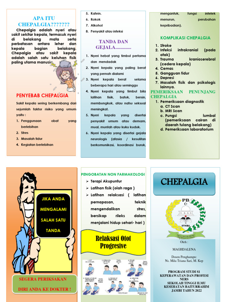 Leaflet Chepalgia | PDF