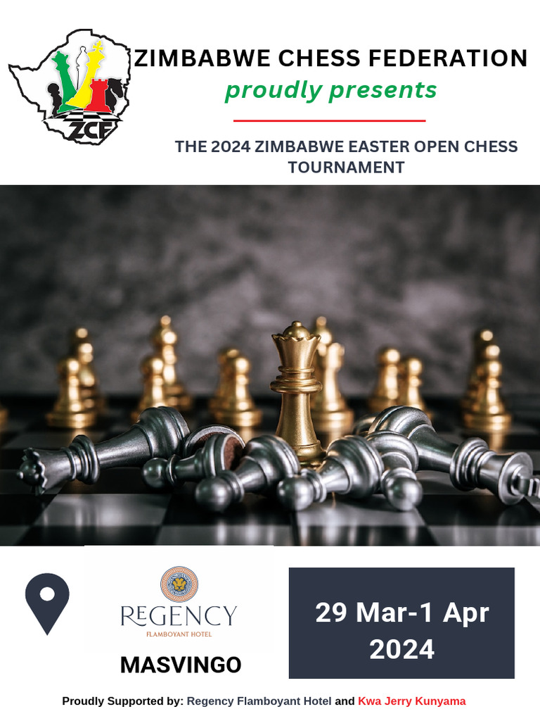 2024 Zimbabwe Easter Open Brochure | PDF | Chess