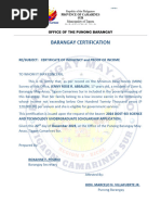 Barangay Summons for Mediation Cases | PDF | Conflict (Process ...