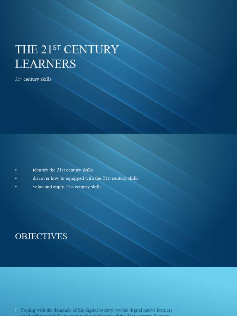 Essential 21st Century Skills Guide | PDF | Learning | Knowledge