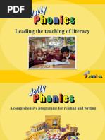 Jolly Phonics Presentation | PDF | Phonics | Reading (Process)