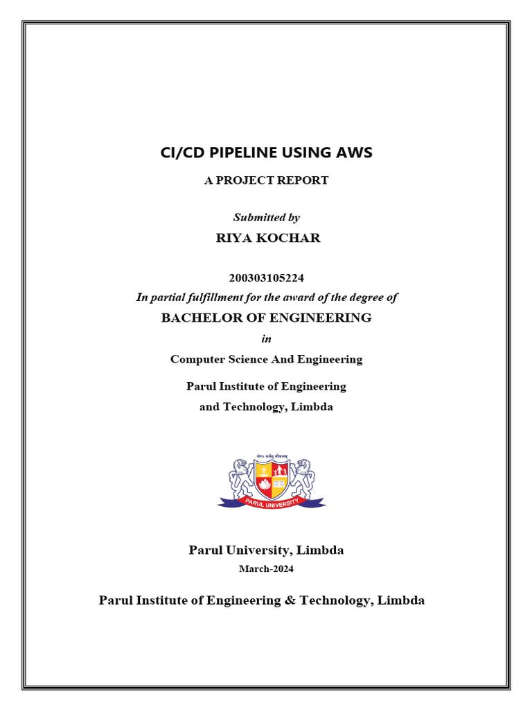 internship report | PDF | Cloud Computing | Software Testing