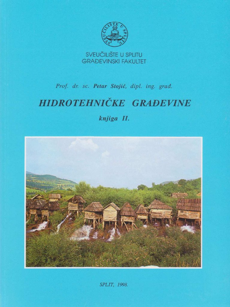 Hidrotehnicke Gradjevine 2 | PDF