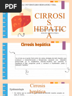 Fisiopatologia de La Cirrosis Hepatica | PDF | Cirrosis | Hígado