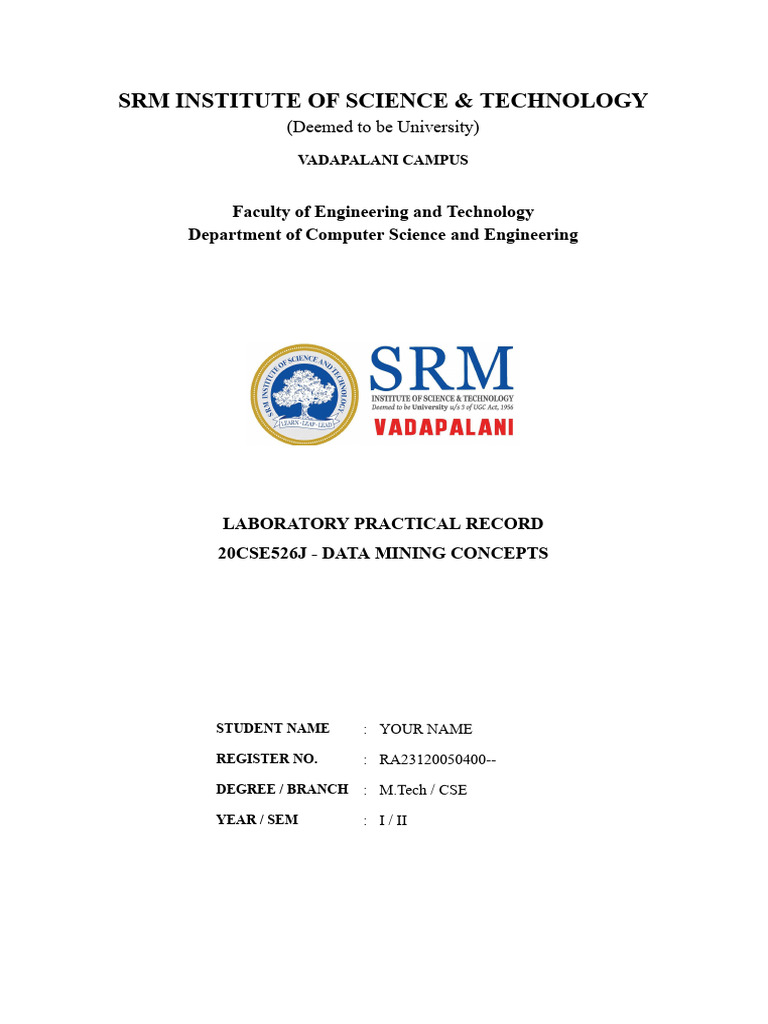 DMC - Record | PDF | Algorithms | Data