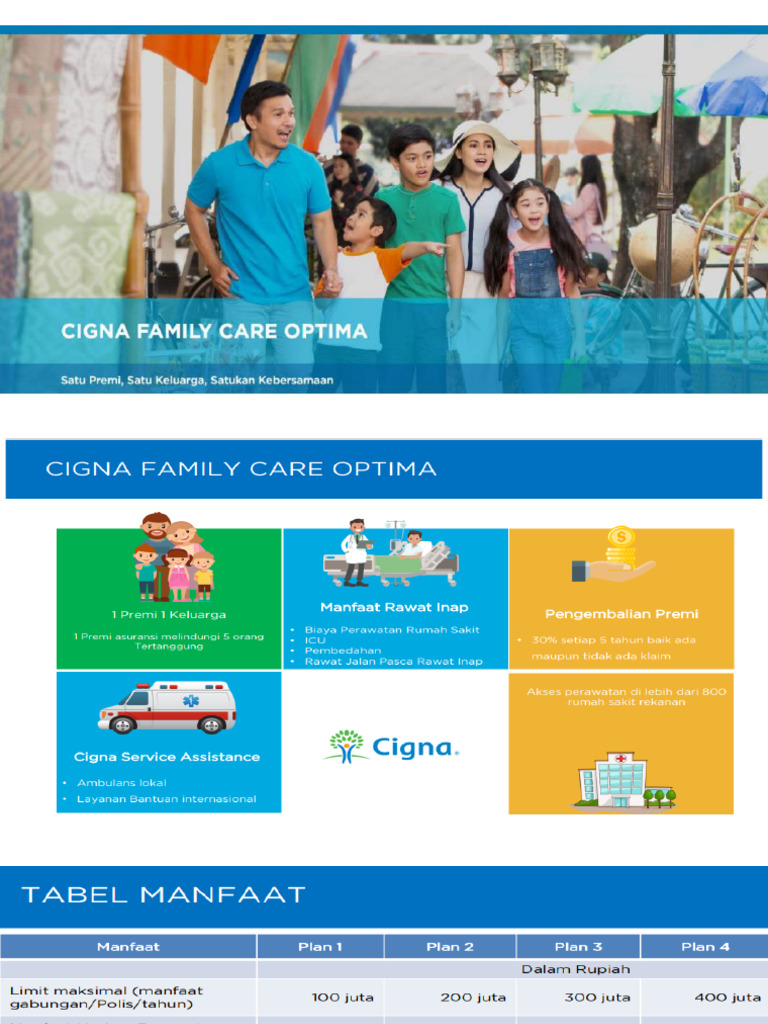 Cigna Family Care (Brosur) | PDF