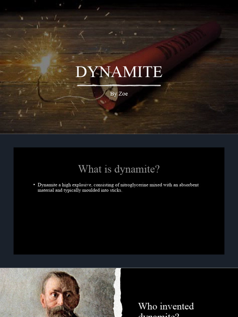 Dynamite | PDF
