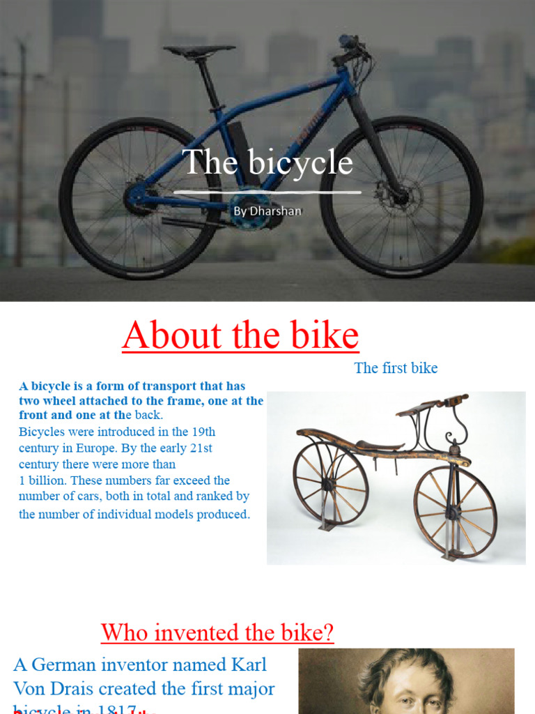The Bicycle | PDF | History