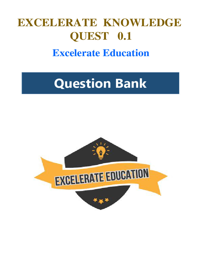 Excelerate Knowledge Quest 0.1 | PDF