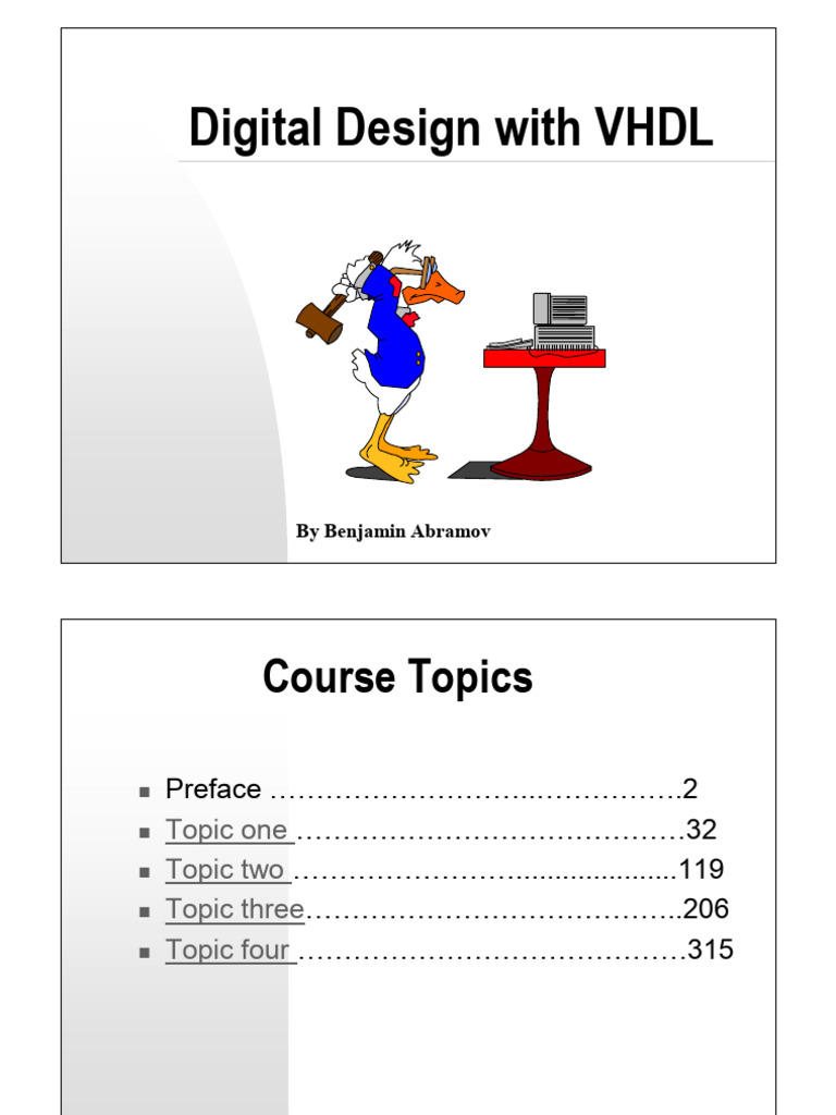 BVHDL | PDF | Vhdl | Boolean Data Type