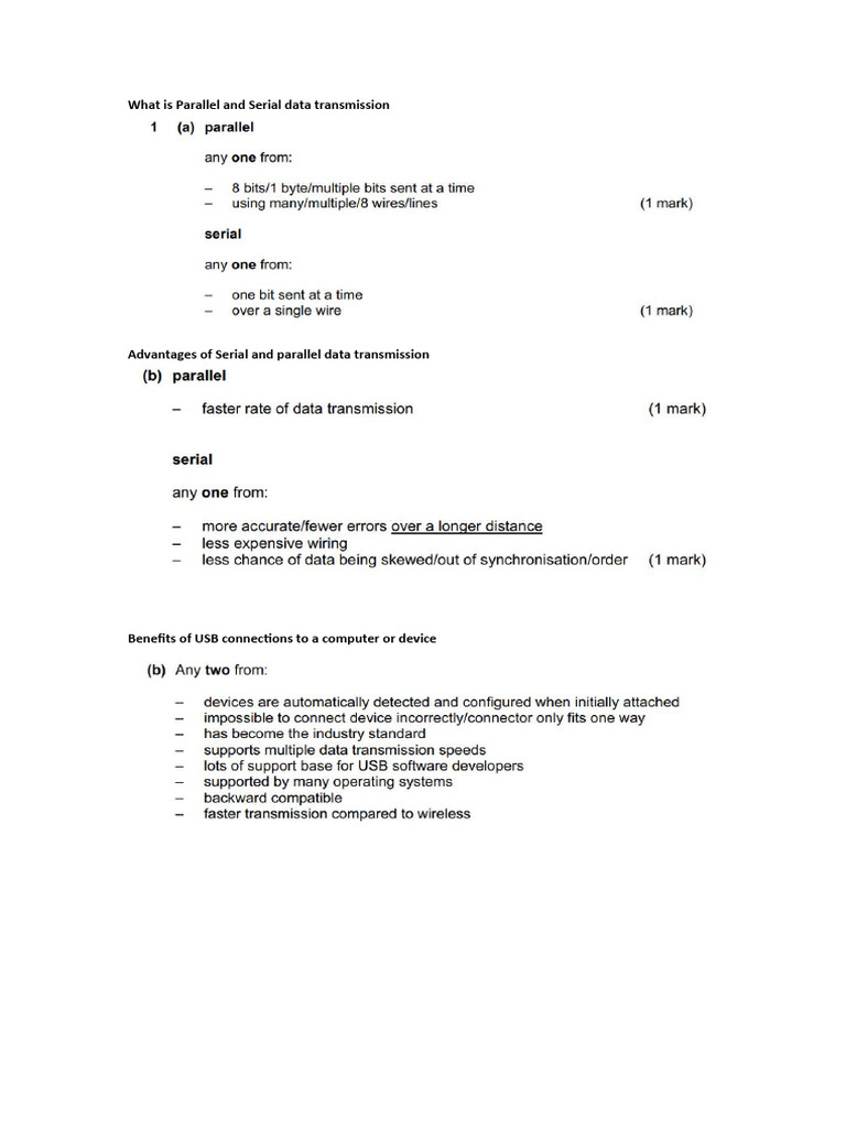 CS Mark Schemes | PDF | Computers