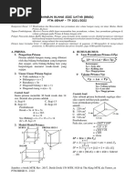 Soal Dan Pembahasan Lat Uh Prisma Dan Limas | PDF