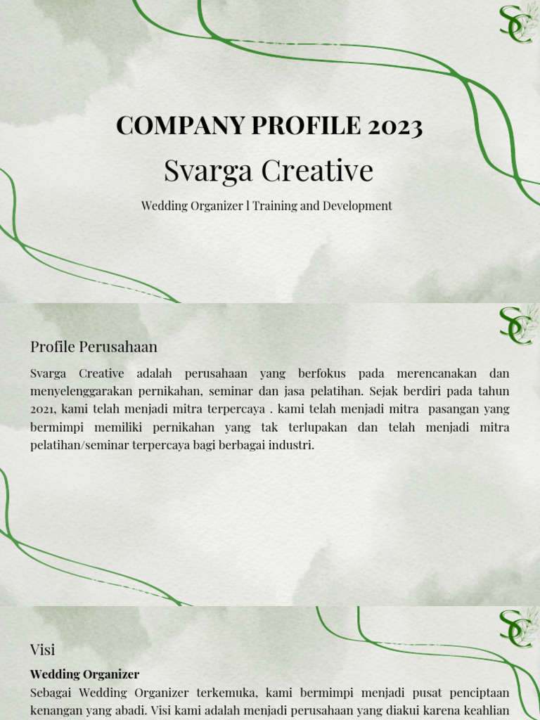 Modern and Minimal Company Profile Presentation | PDF