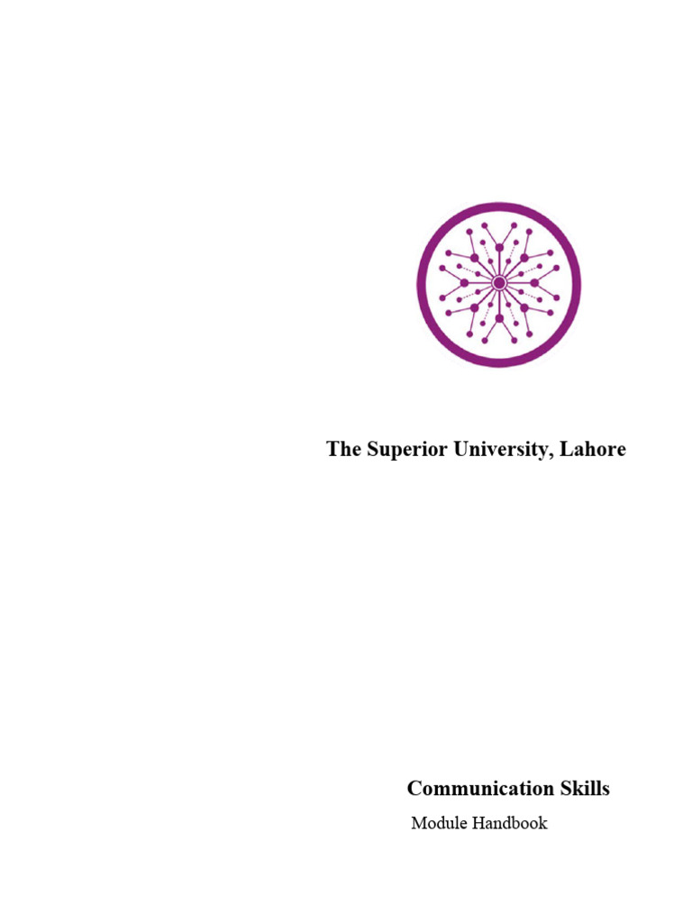 Course Outline Communication Skills S 22-23 | PDF | Communication ...
