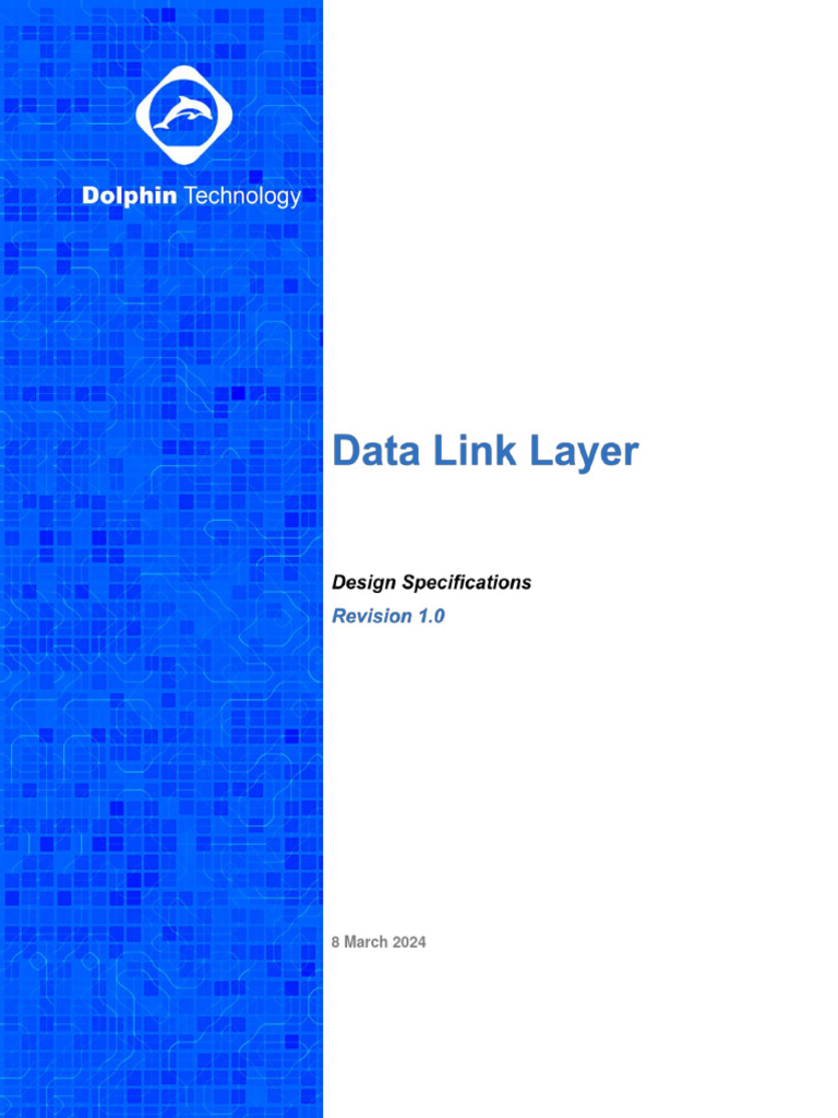 Data Link Layer Design Specs | PDF | Transmission Control Protocol | Network Packet