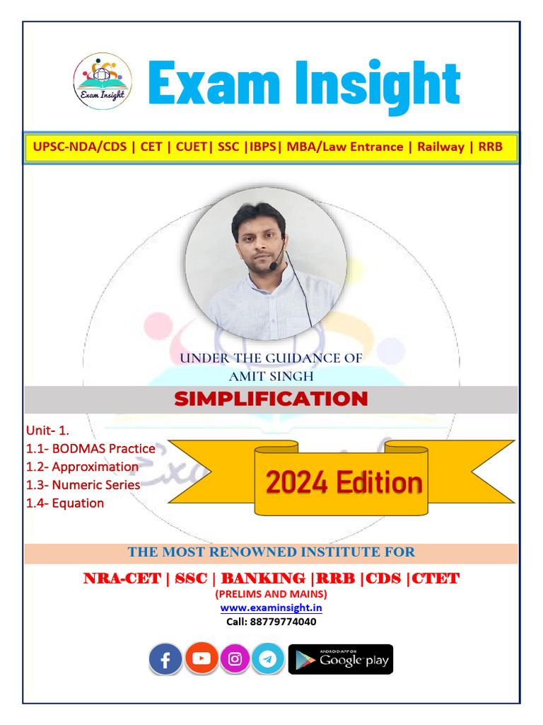 Exam Insight: 2024 Edition | PDF