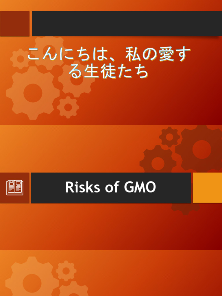 Risks of GMO | PDF | Genetically Modified Organism | Genetically Modified Food