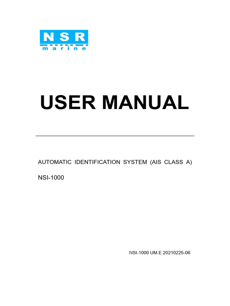 Nsi 1000 | PDF | Antenna (Radio) | Menu (Computing)