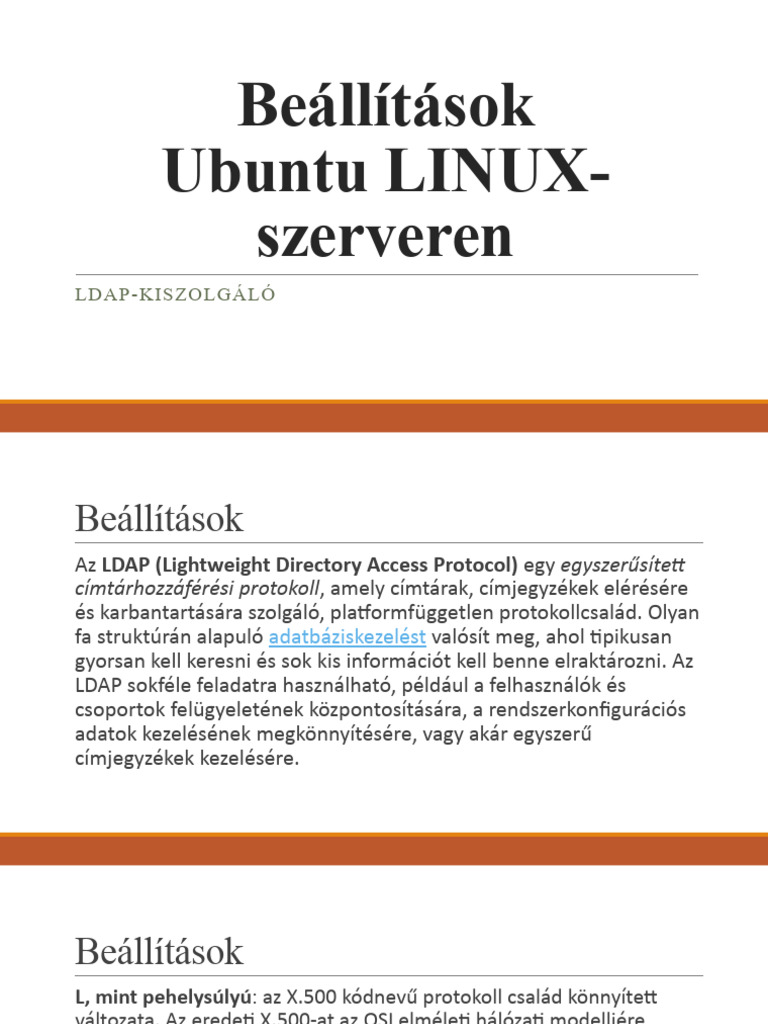 Ubuntu Ldap | PDF