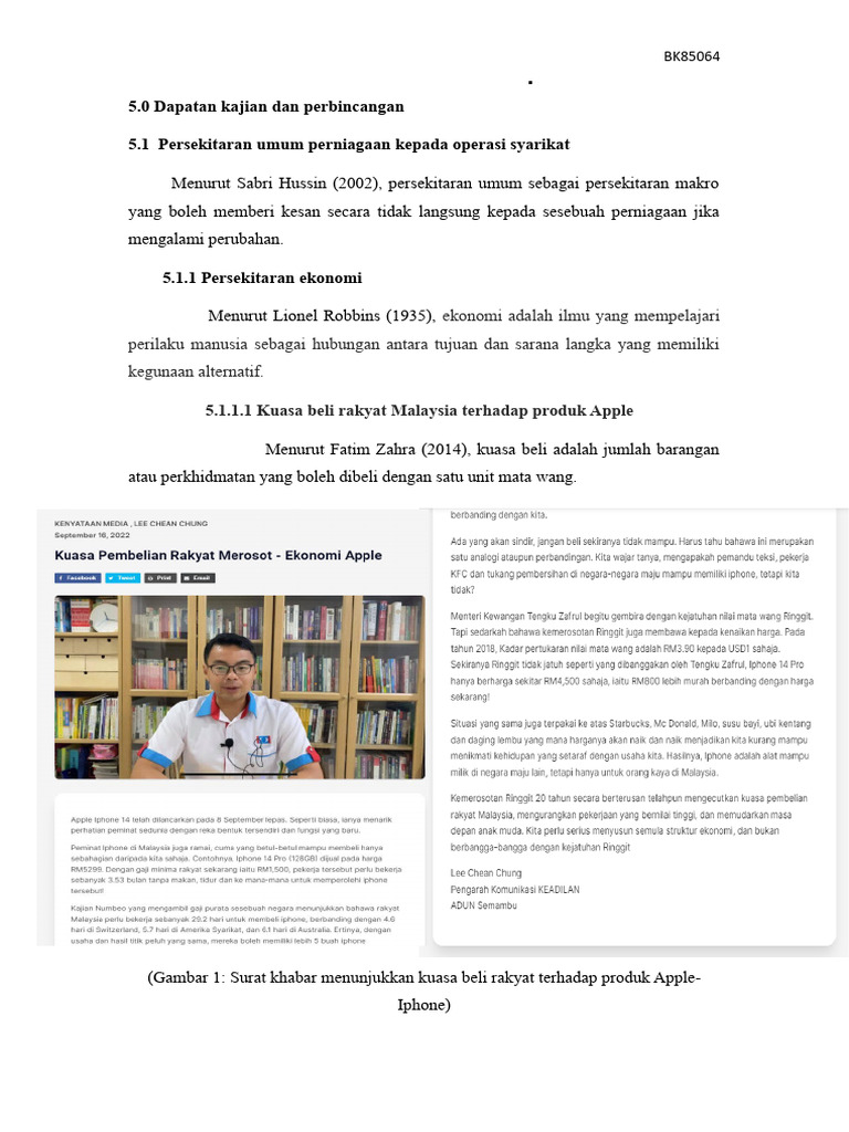 Dapatan Kajian | PDF